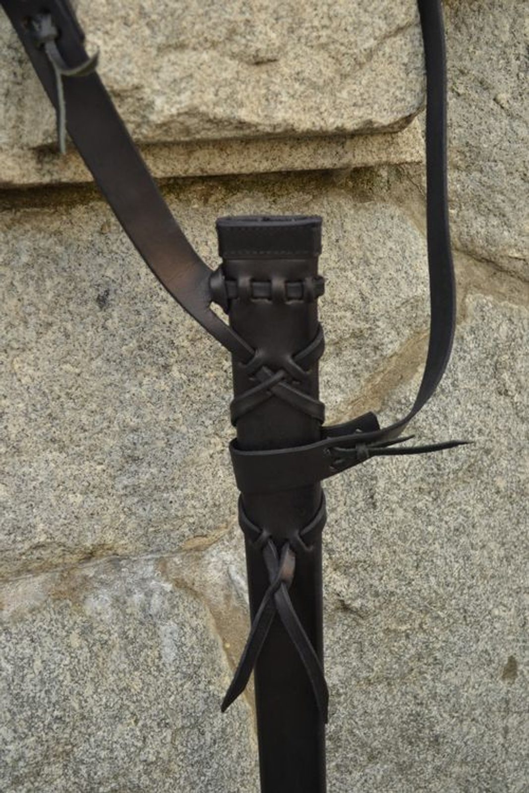 Leather scabbard for medieval one-handed sword Wulflund