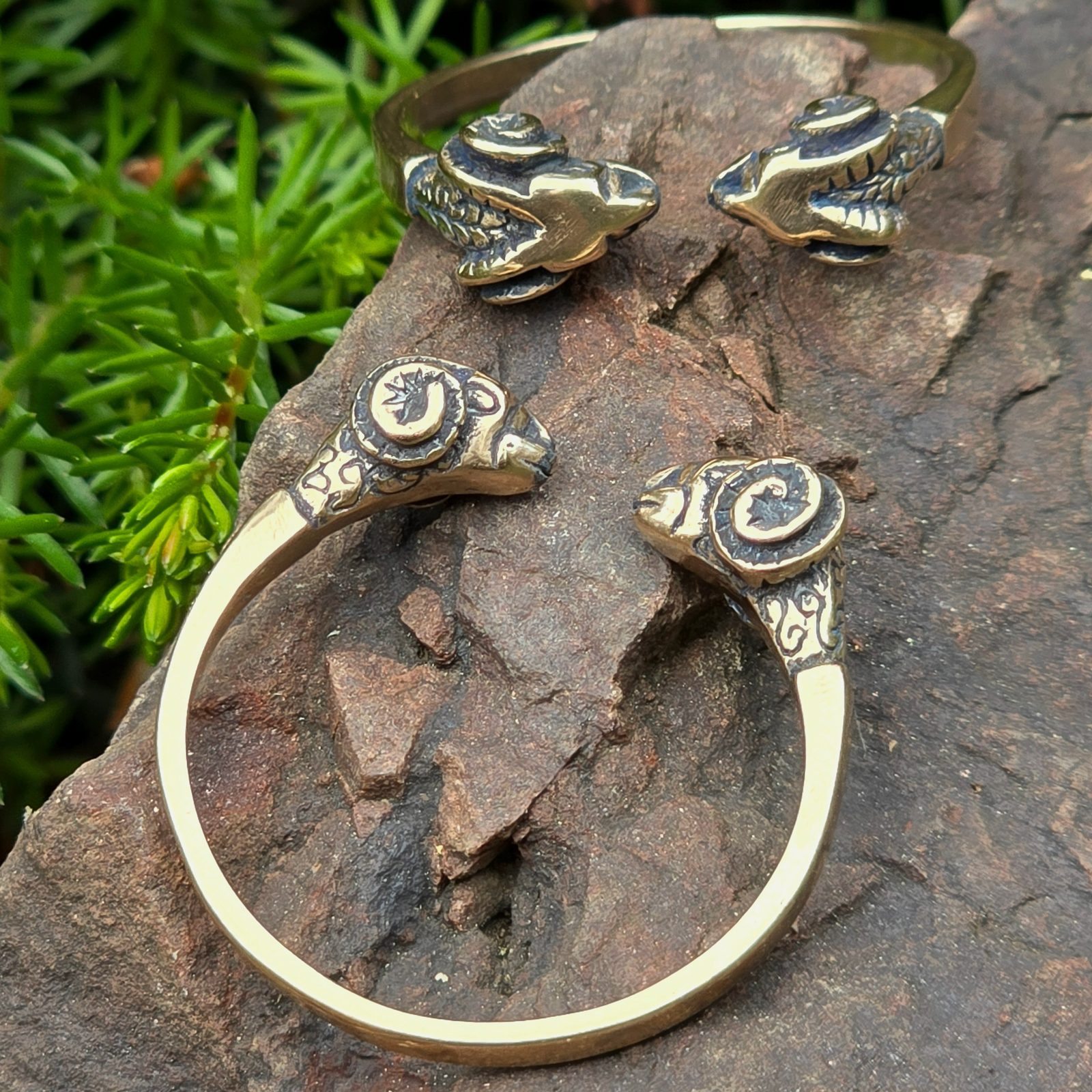 RAM - RING, Ancient Rome, 3rd century, bronze Wulflund