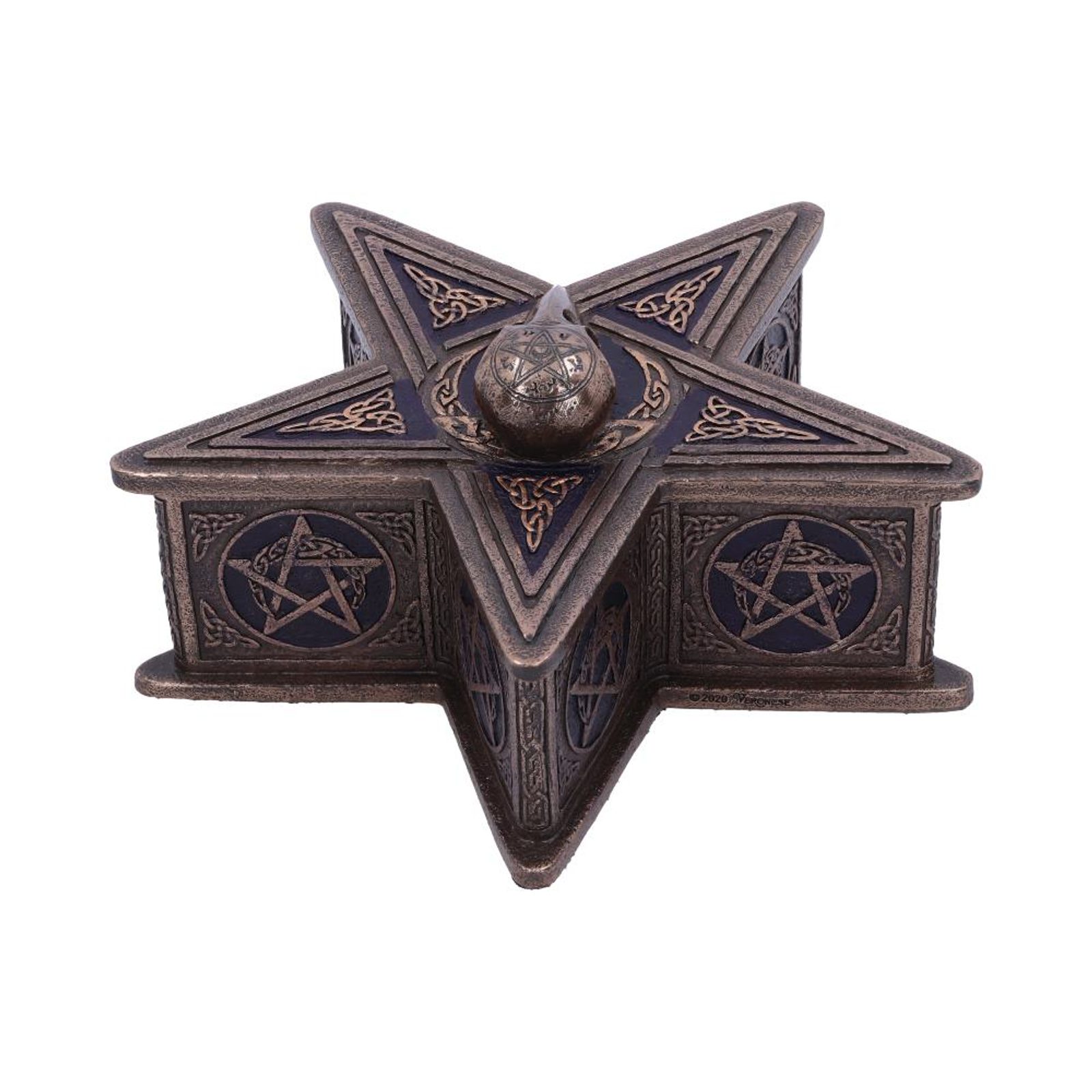 Crow - Pentagram Raven Box 16.5cm Wulflund