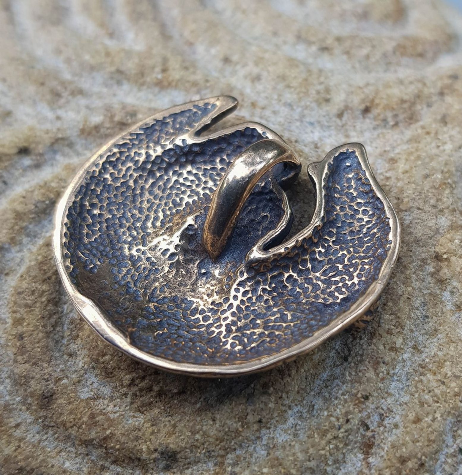 BADGER, pendant, bronze Wulflund