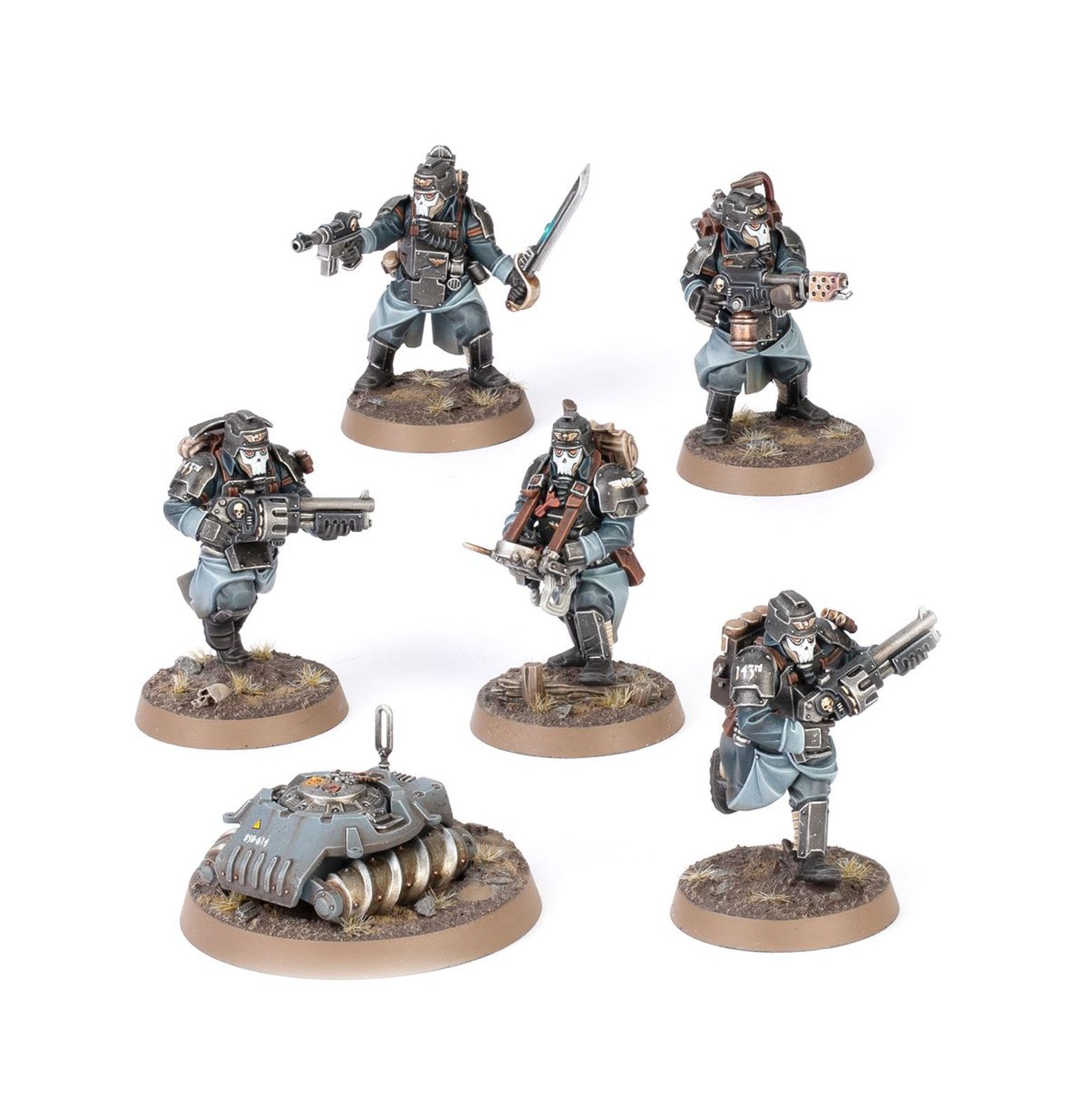 Warhammer 40k DEATH CORPS OF KRIEG army set Wulflund