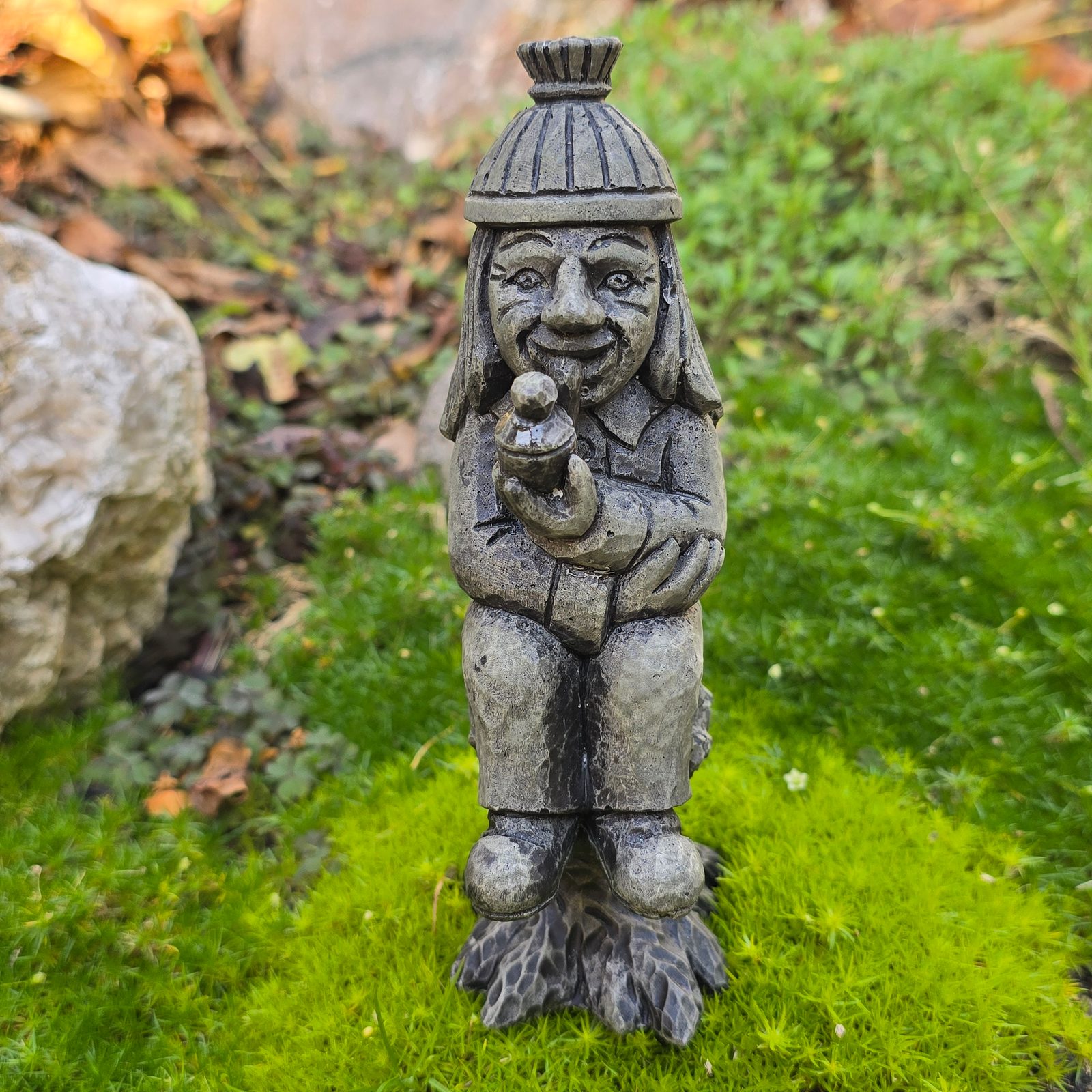 Vodnik , Slavic water spirit figurine Wulflund