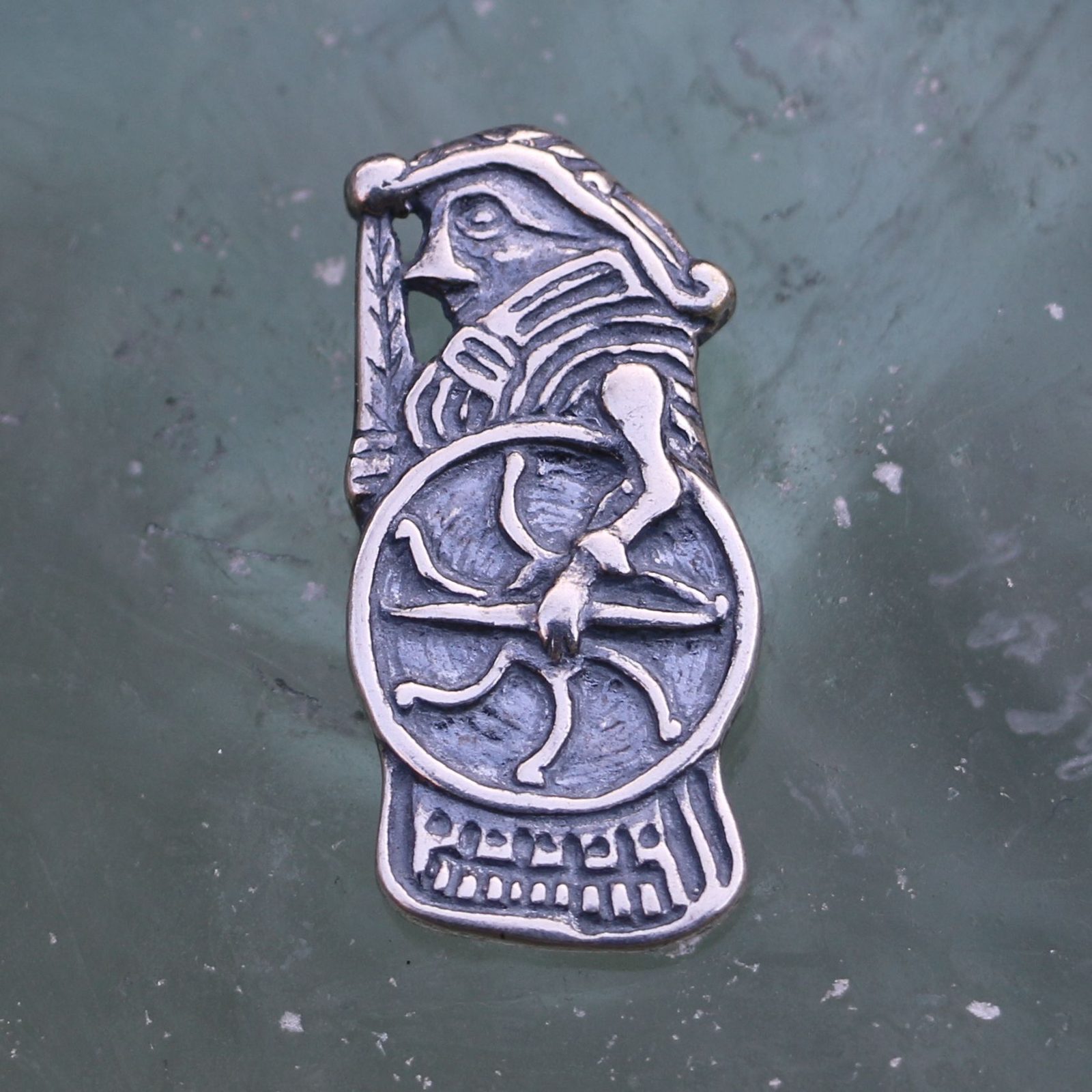 VALKYRA, shield bearer, Wickham, England, silver 925 Drakkaria pendants ...