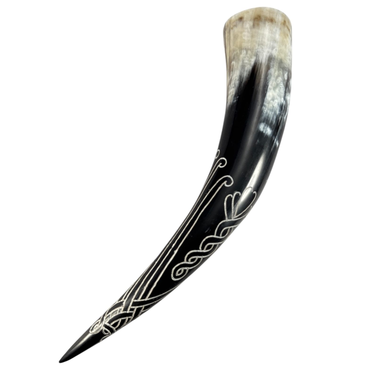 RAVEN, Crow, drinking horn Wulflund