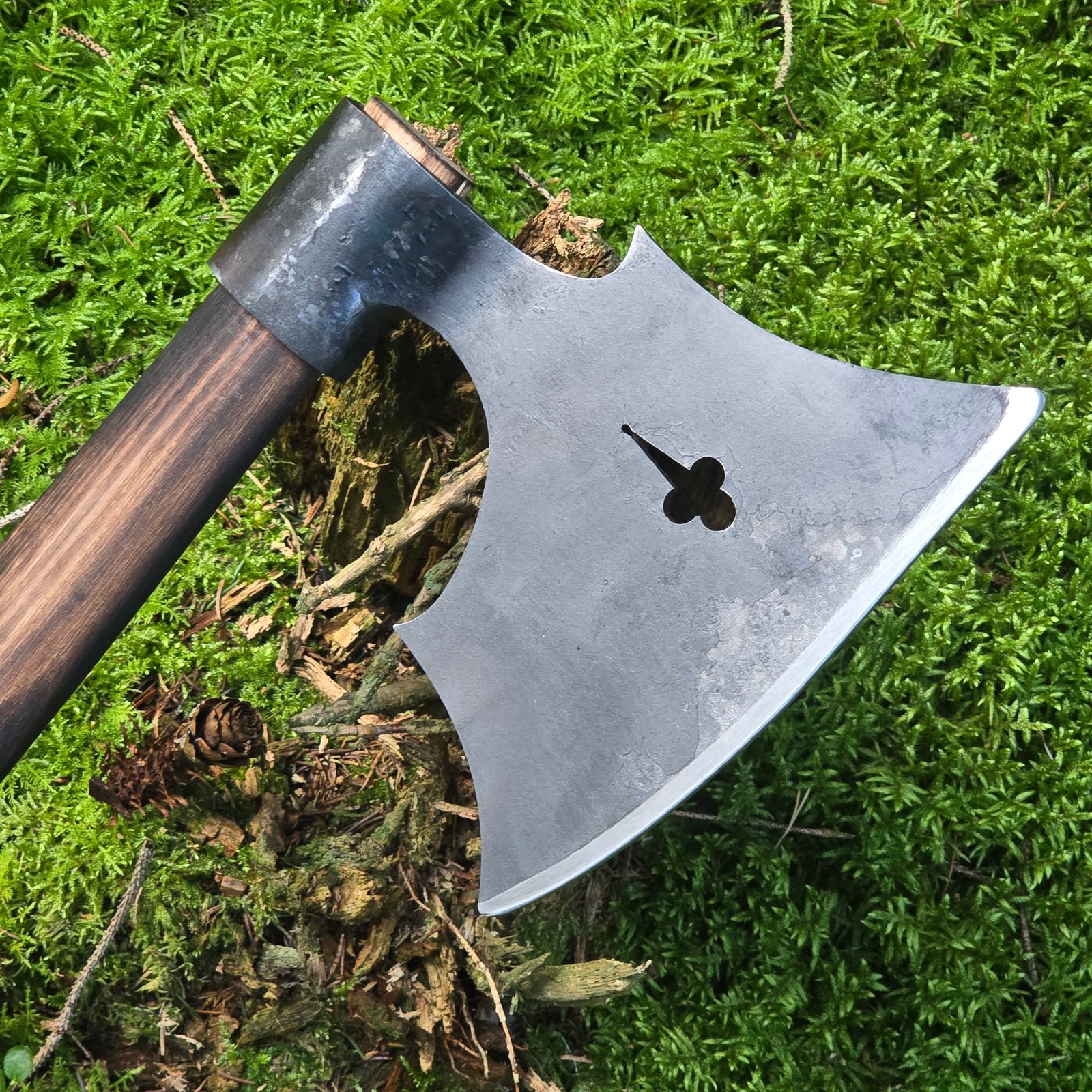 KUTTENBERG, Hussite medieval axe of the 15th century, replica Bohemia ...