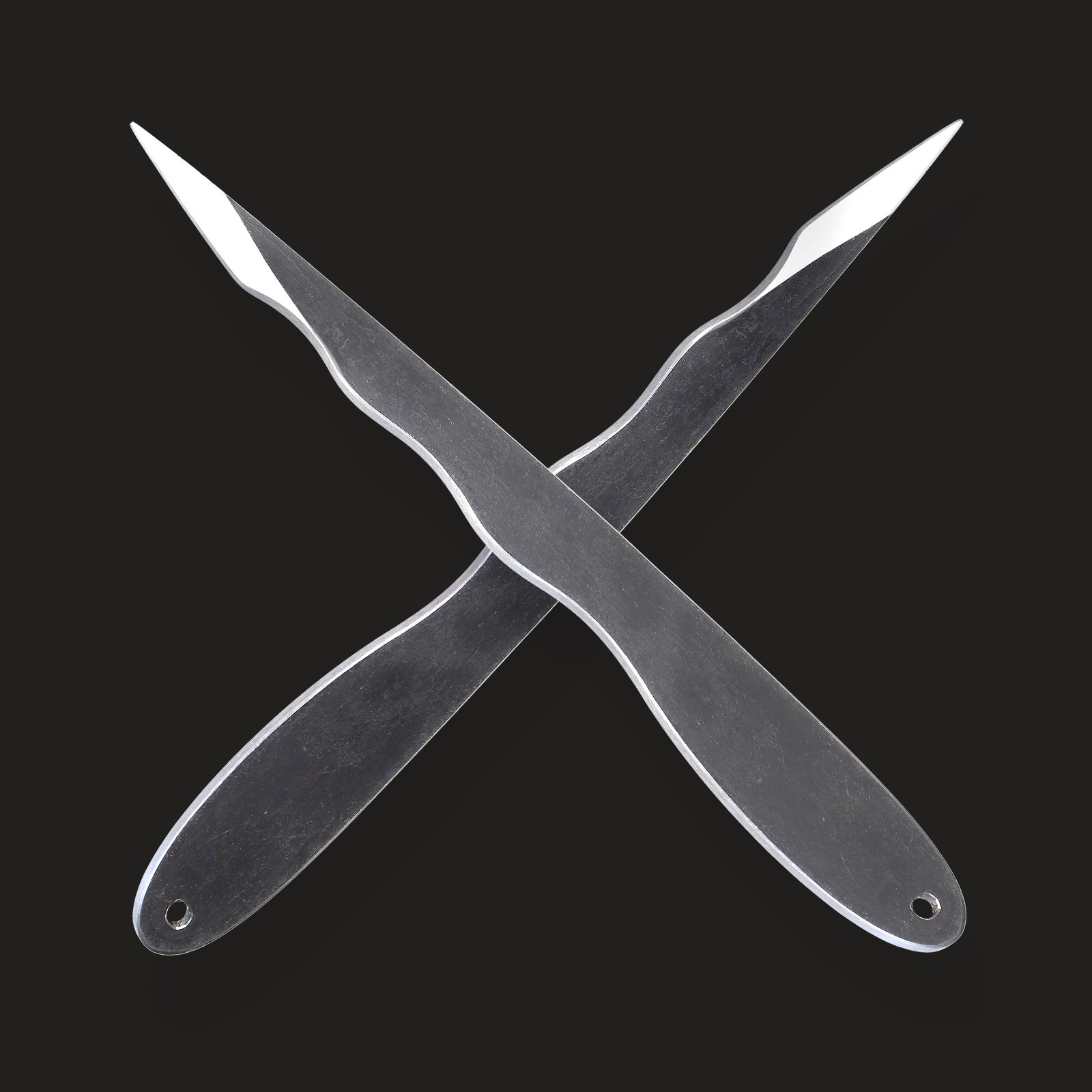 FLAMED BLADE, throwing knife Wulflund