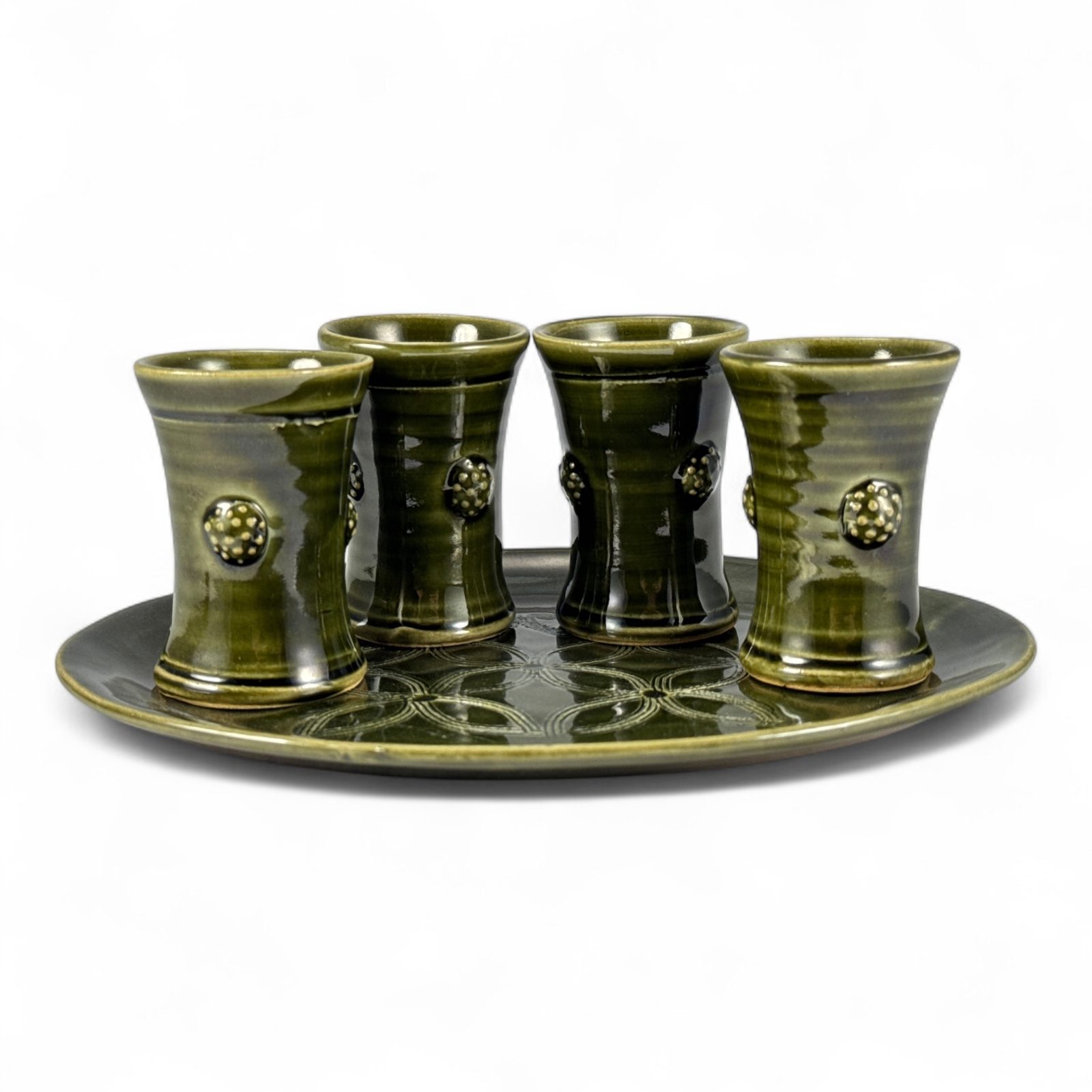 Ceramic Shot Glass - set of 4 Wulflund