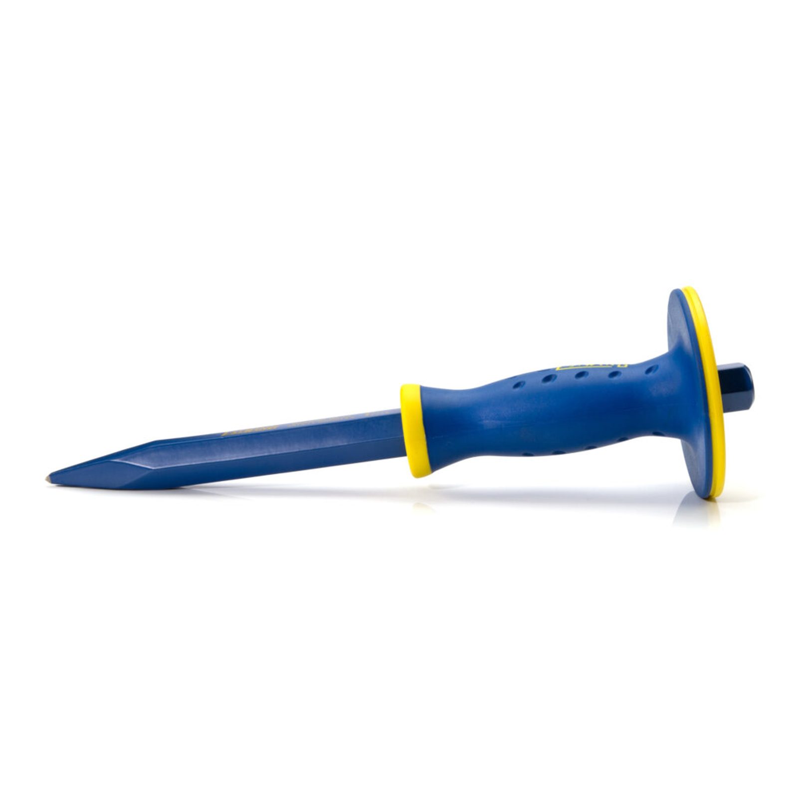 Estwing Pointed Tip Rock Chisel with Grip Guard Wulflund