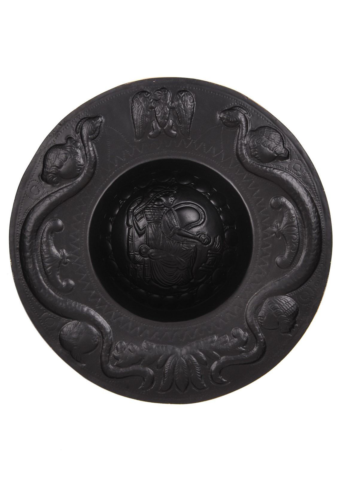 Hand-Chased Roman Shield Boss, Brass Shield bosses Shields, Armour Wulflund