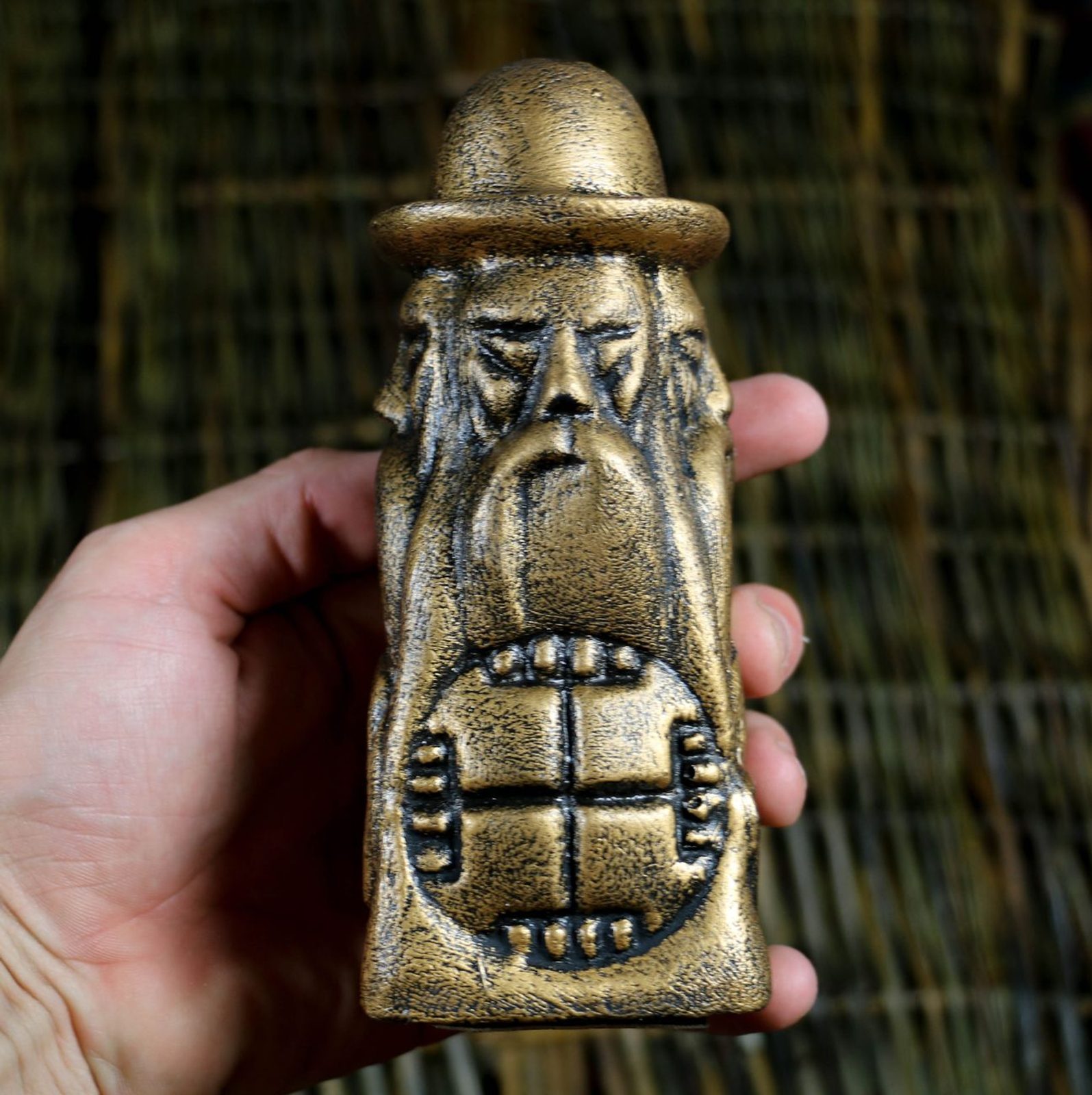 SVETOVID, the Slavic statue of Rod slavic statues, Bohemia, Moravia ...