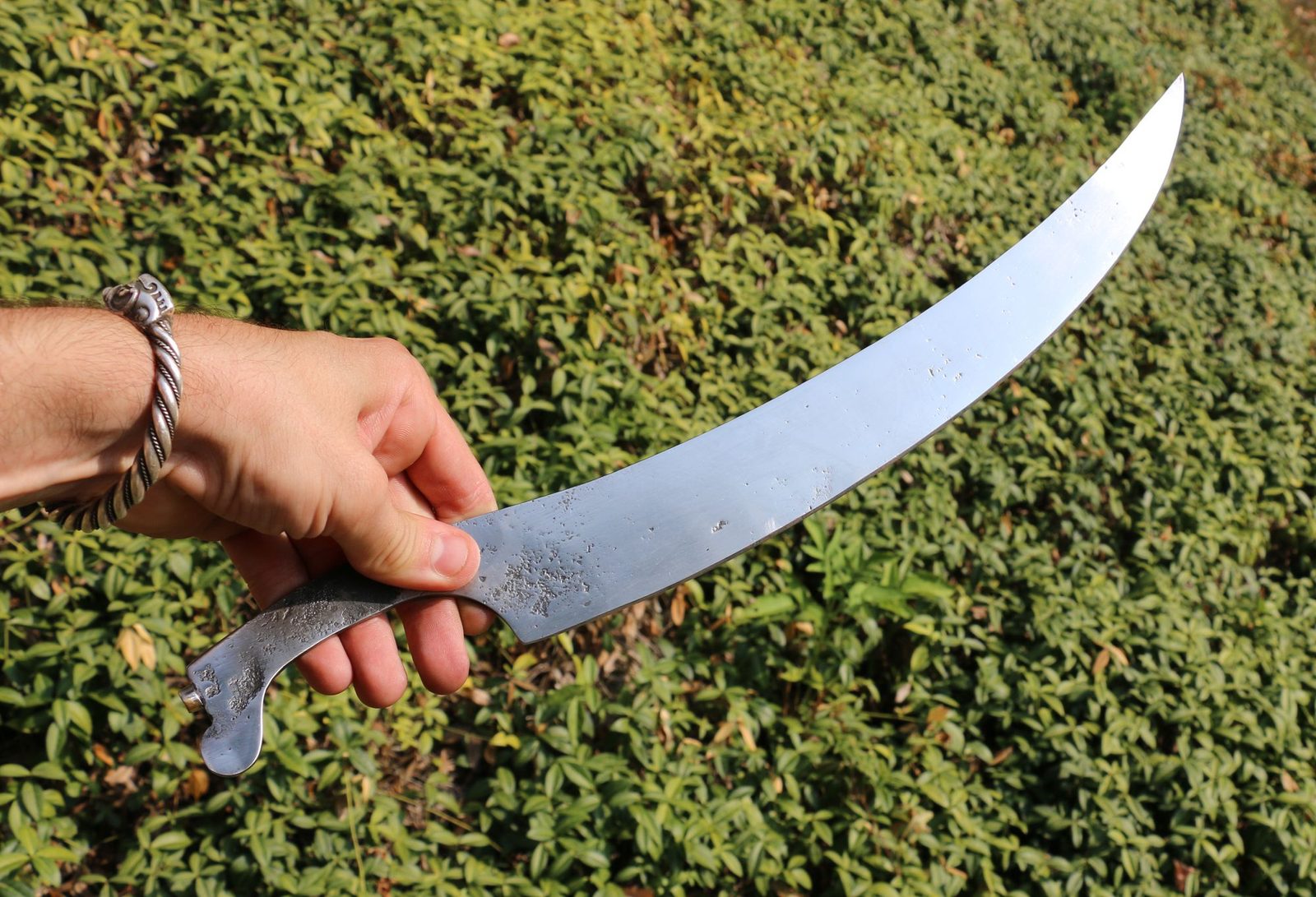 CAOLAN, Long Couteau Celtique, la téne Drakkaria Scramasaxe Couteaux ...