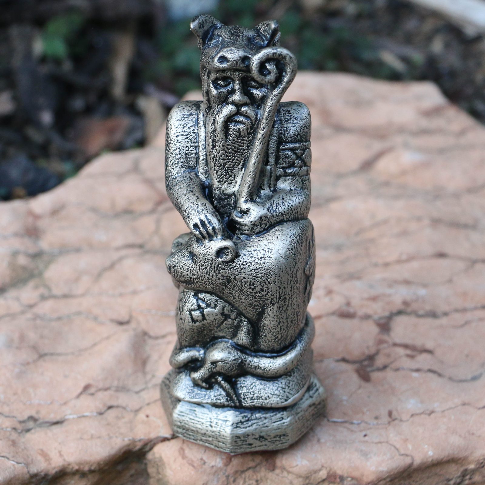 VELES, Slavic God of animals and forests, statue slavic statues ...