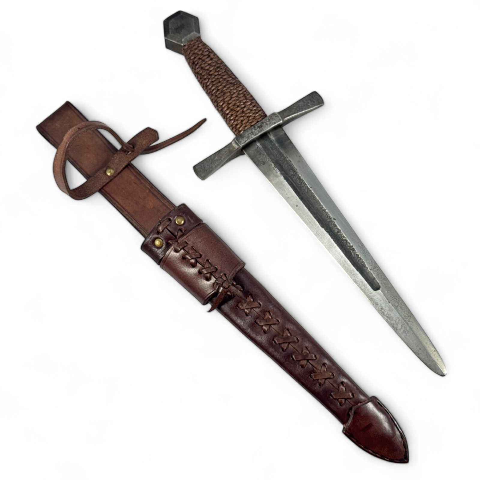 GRATIAN, forged medieval dagger Wulflund