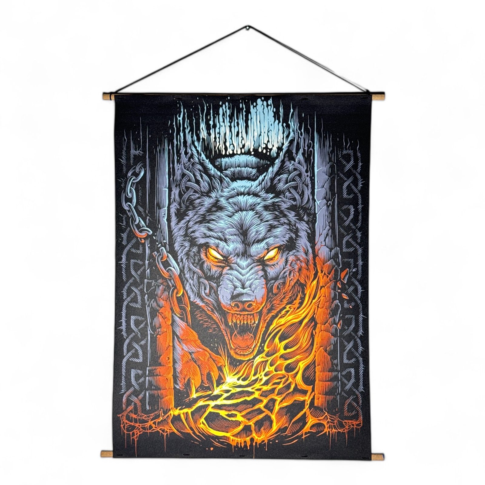 Fenrir the Wolf, wall poster Wulflund