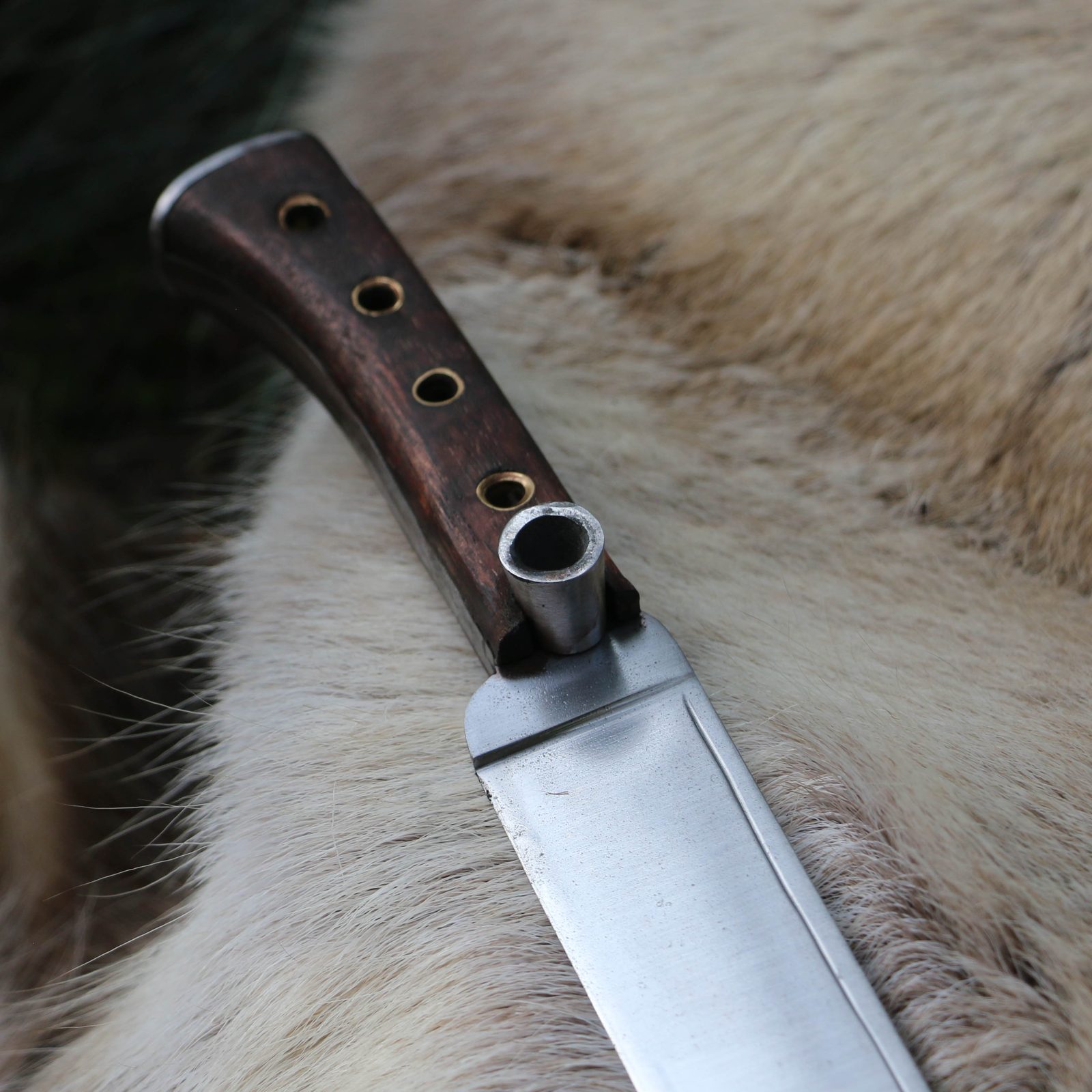 Medieval Lange MESSER Moravský Krumlov, 15th century, sharp replica ...