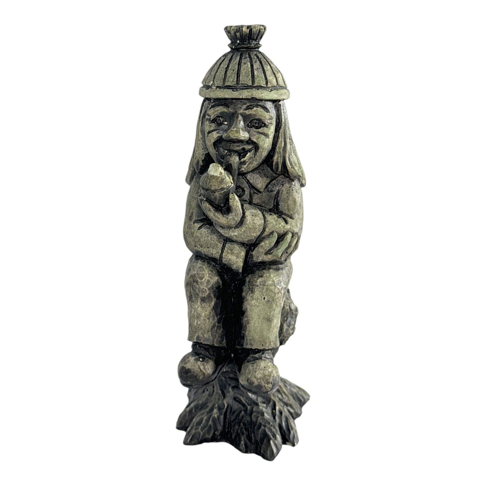 Vodnik , Slavic water spirit figurine Wulflund