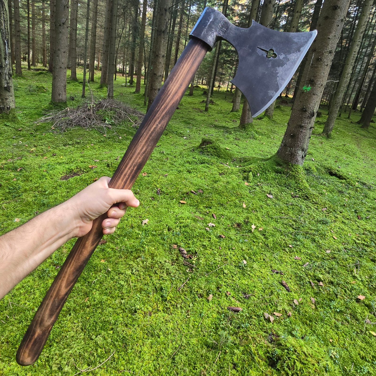 KUTTENBERG, Hussite medieval axe of the 15th century, replica Bohemia ...