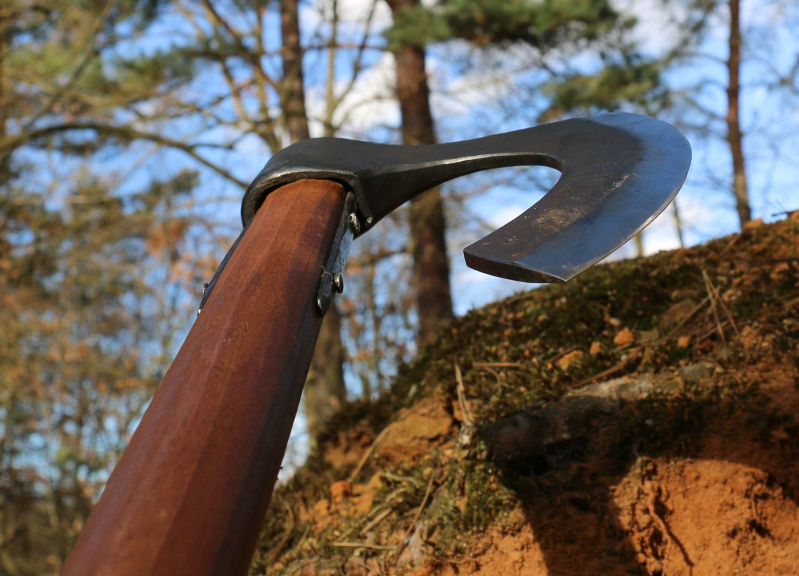 ROLLO, forged Viking Axe Wulflund