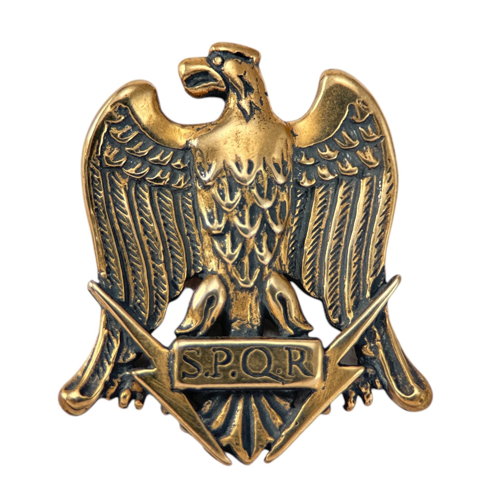 AQUILA, Roman Eagle SPQR, bronze pendant Wulflund