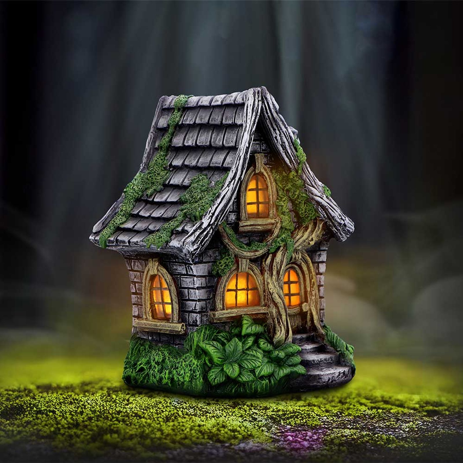 Fantasy house, lamp Wulflund