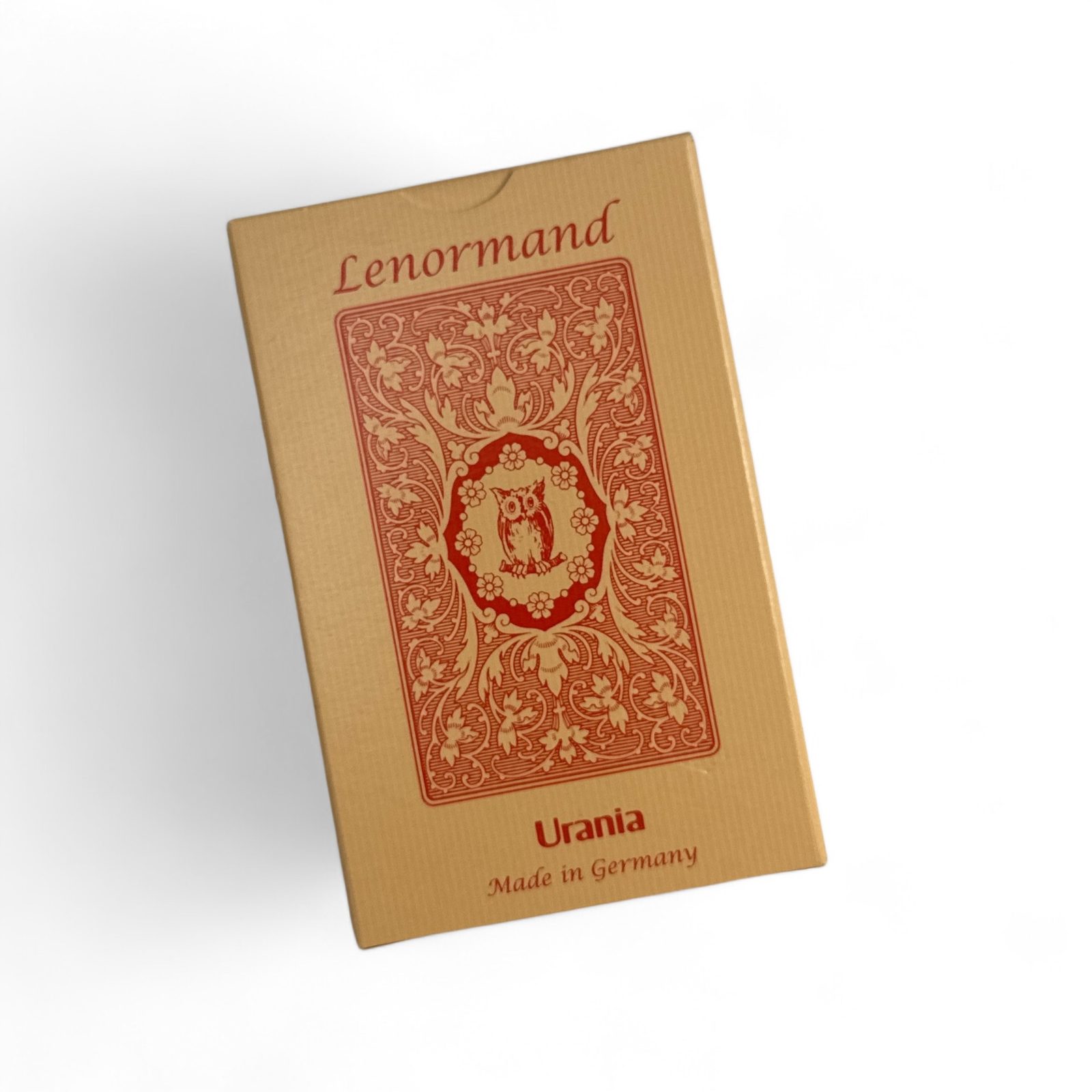Mlle Lenormand - Red Owl, tarot cards Wulflund