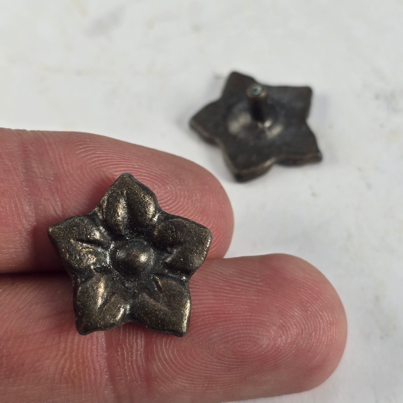 Flower, medieval belt ornament Wulflund