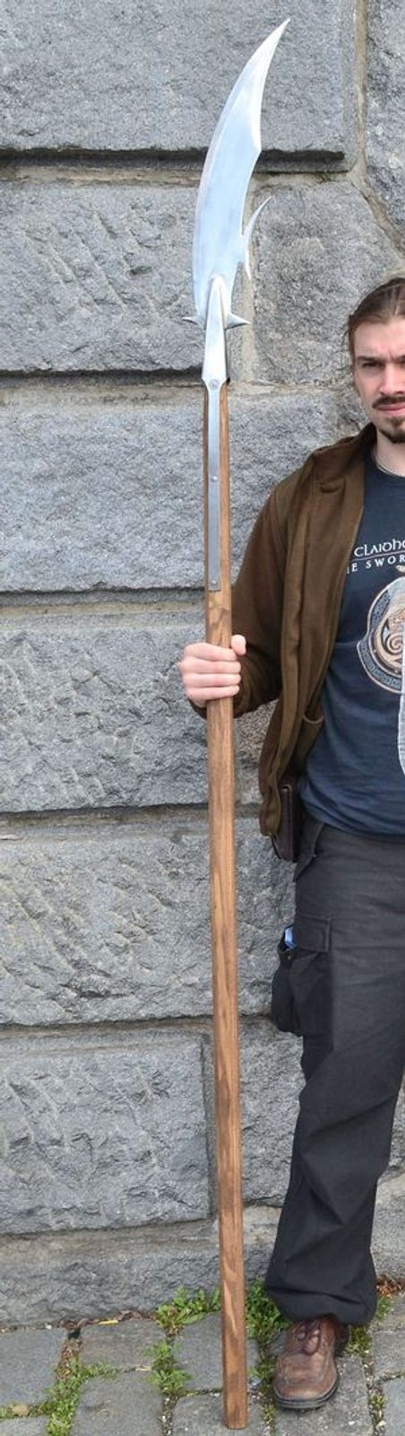 Glaive, polearm weapon replica Wulflund