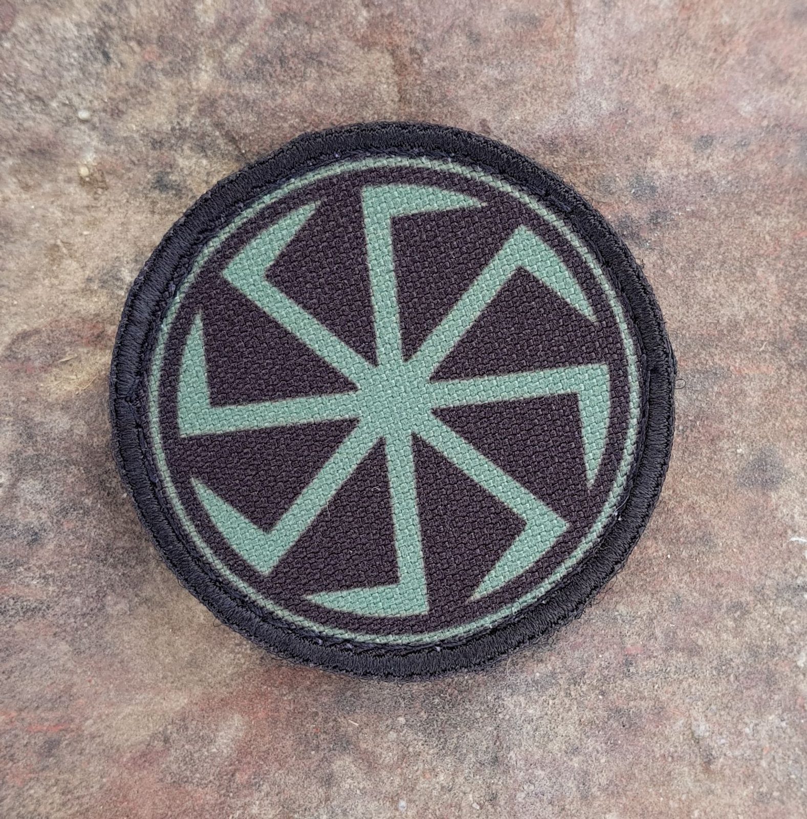 KOLOVRAT, Slavic Velcro Patch Wulflund