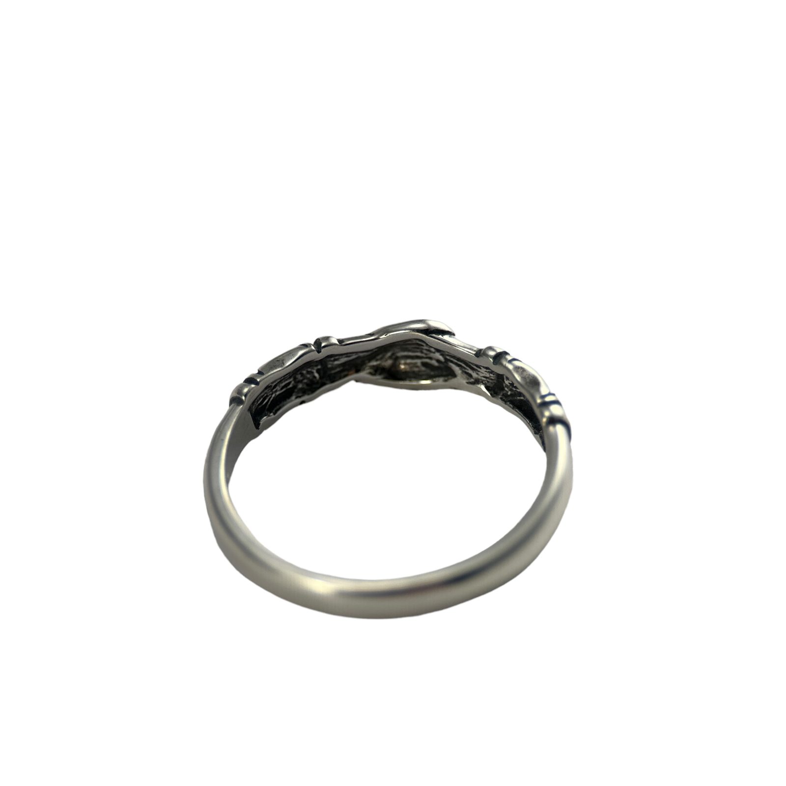 FRIENDSHIP RING - FEDE RING, medieval, silver 925/1000 Wulflund
