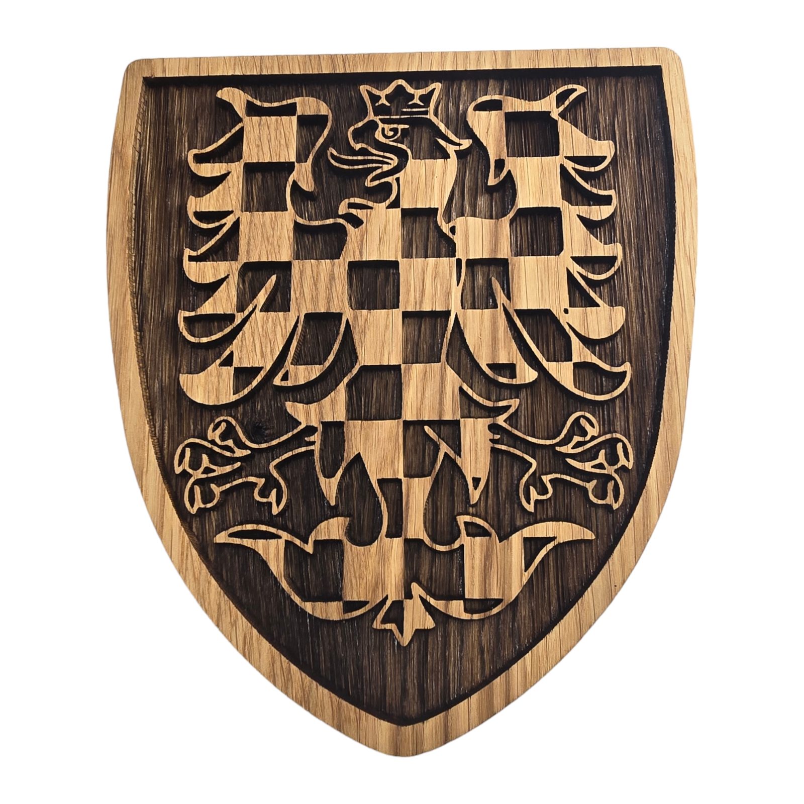 EAGLE OF MORAVIA, medieval coat of arms in the shield large Wulflund
