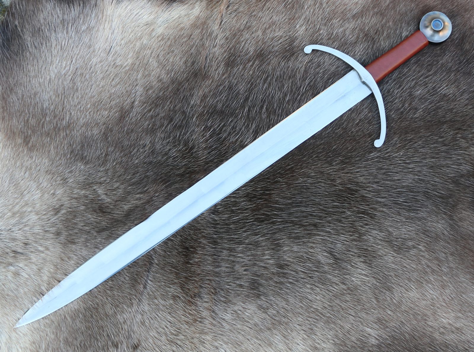 ONE-HANDED SWORD, Henry V, mid XV. century, sharp replica Wulflund