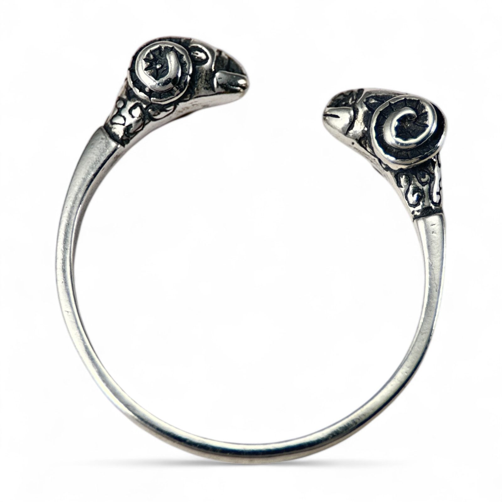 ARIES - RING, Ancient Rome, III century, silver 925/1000 Wulflund