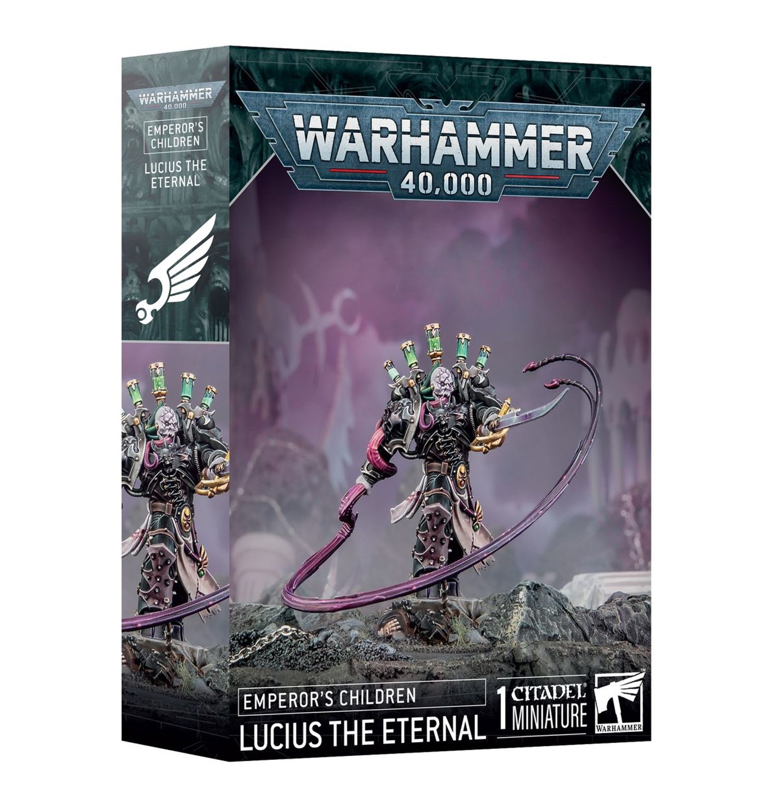 Warhammer 40k Emperors Children - Lucius the Eternal Wulflund