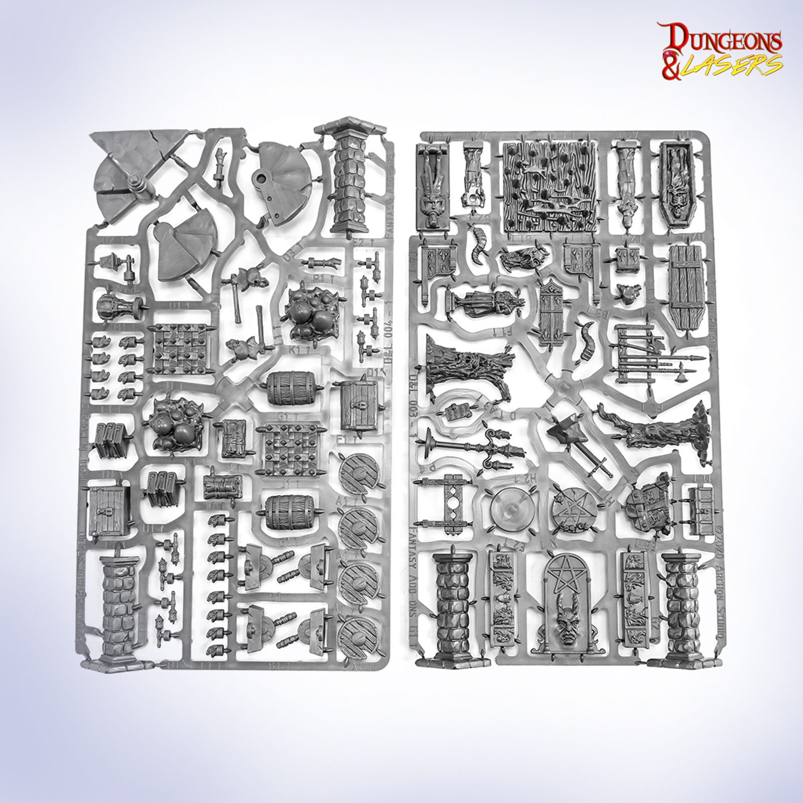 Dungeons & Lasers: Fantasy Customization Bits Wulflund