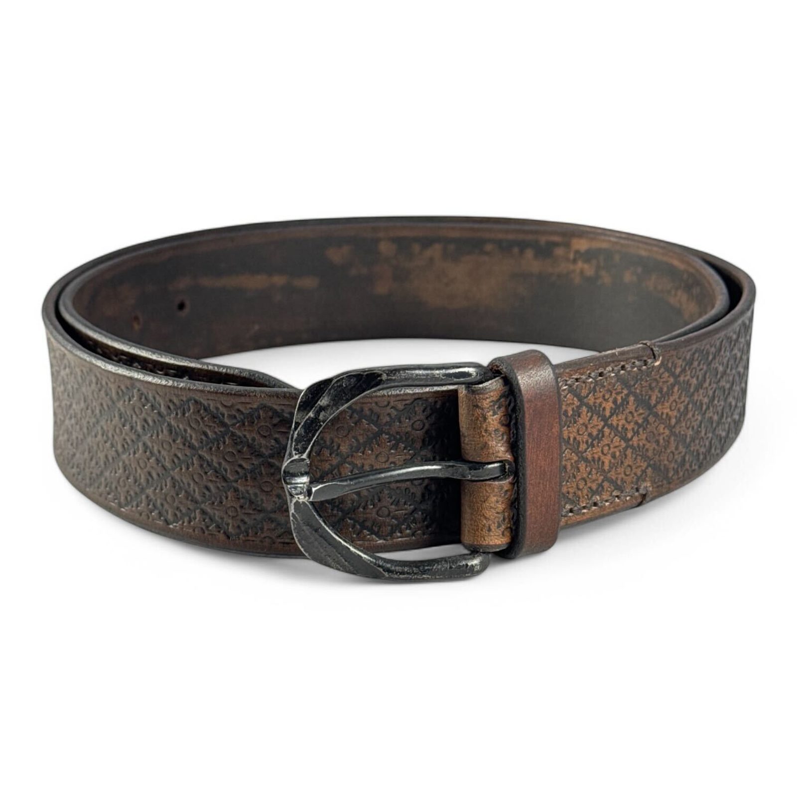 Leather belt, medieval motifs Wulflund