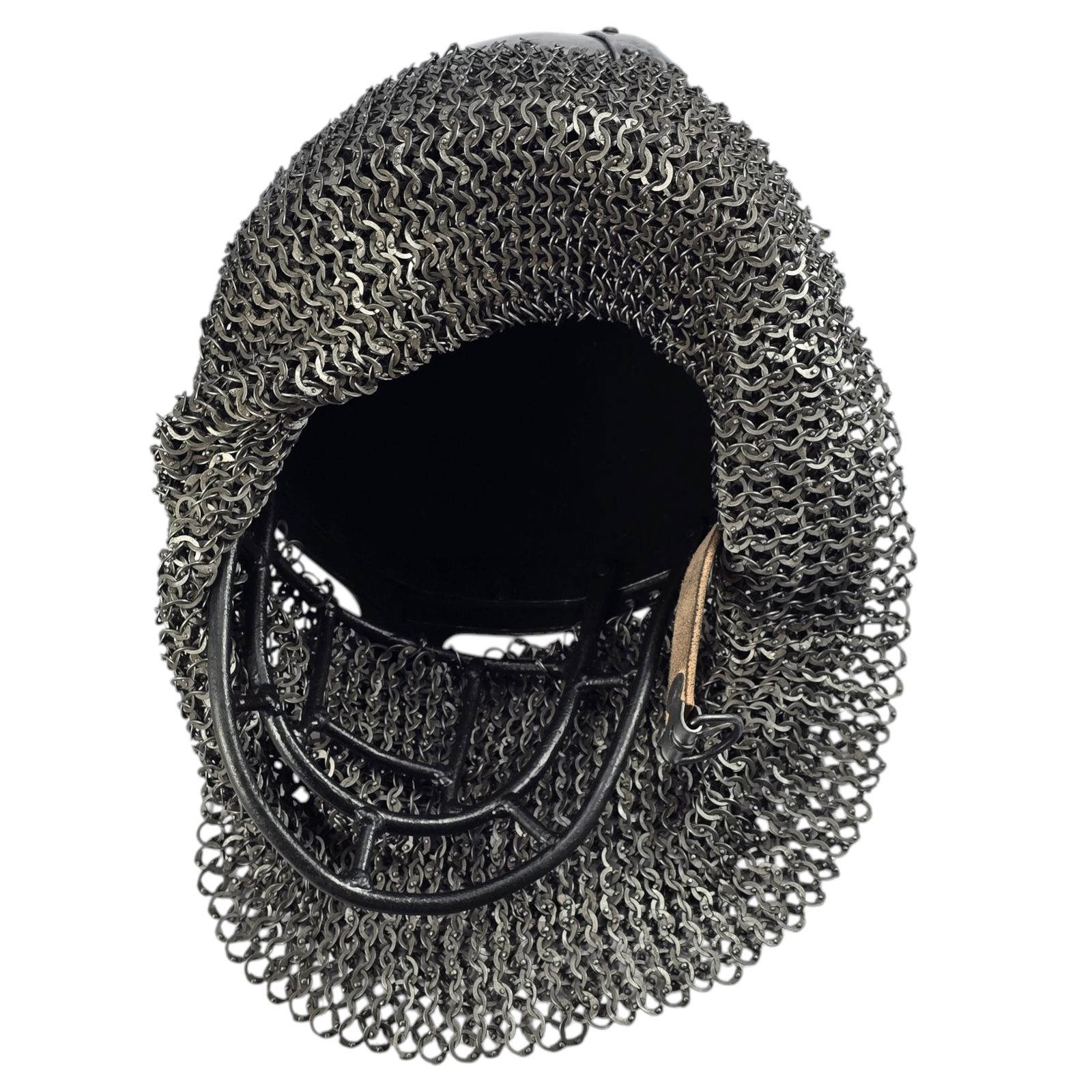 VIKING helmet for buhurt / HMB with face protection and ring sling Wulflund