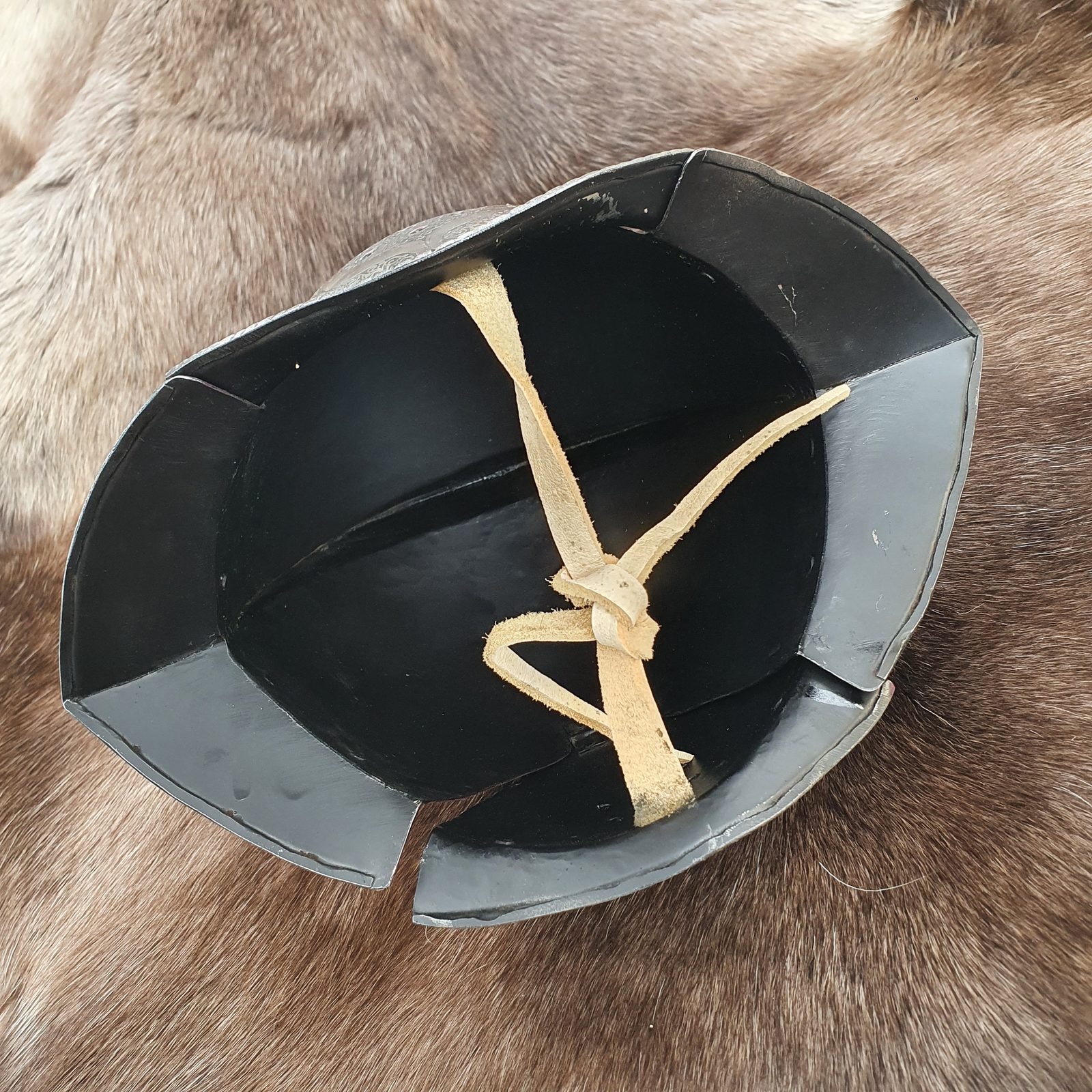 MORION luxury etched helmet Wulflund