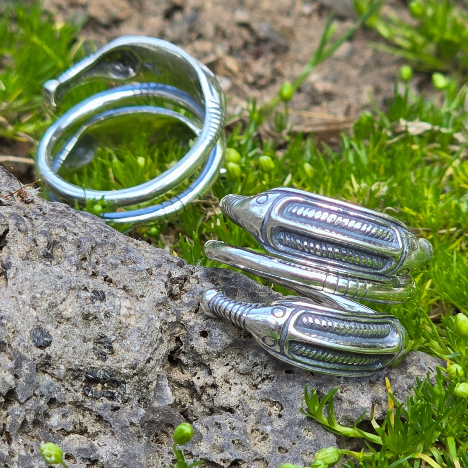 SCANDINAVIAN RING, Nordrup - Ringsted, Denmark, silver 925/1000 Wulflund