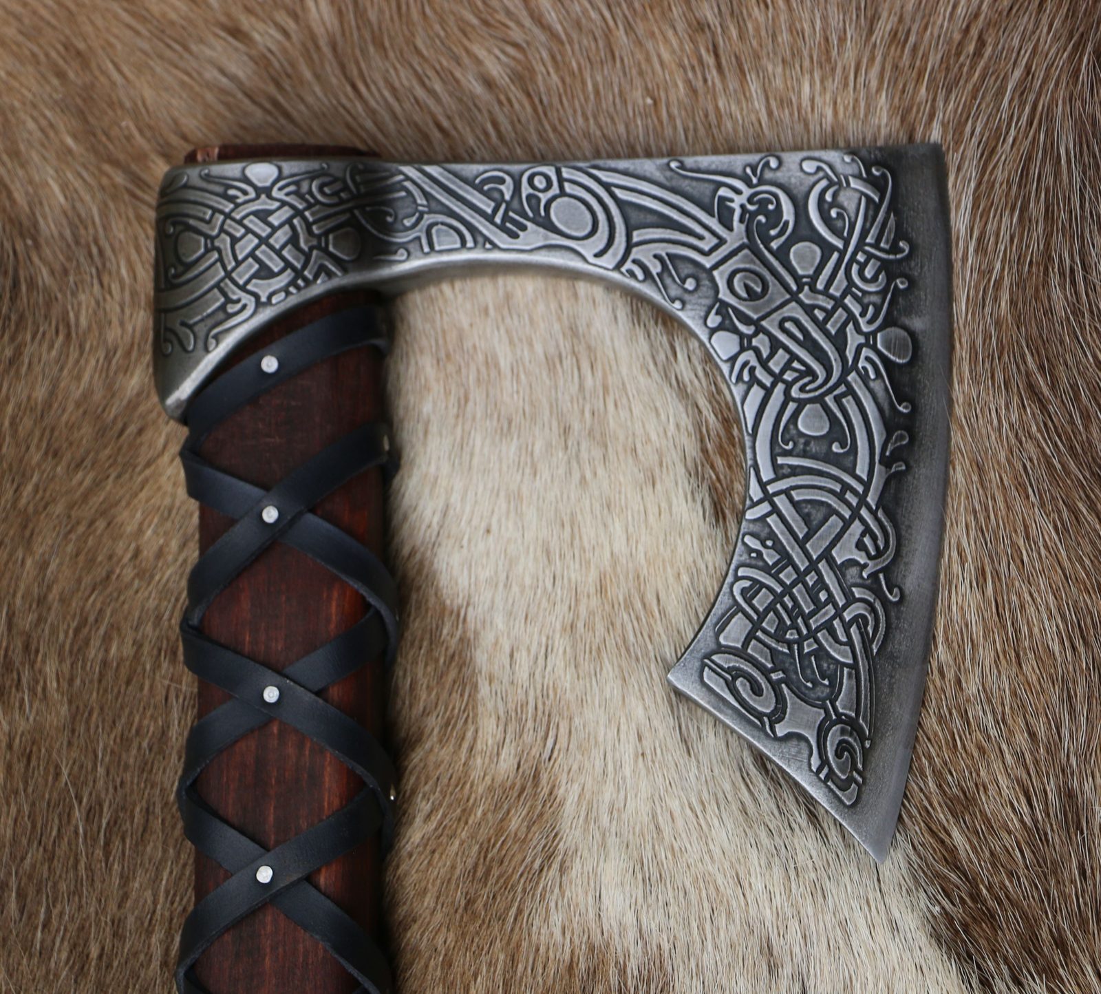 RINGERIKE VIKING AXE, etched Wulflund