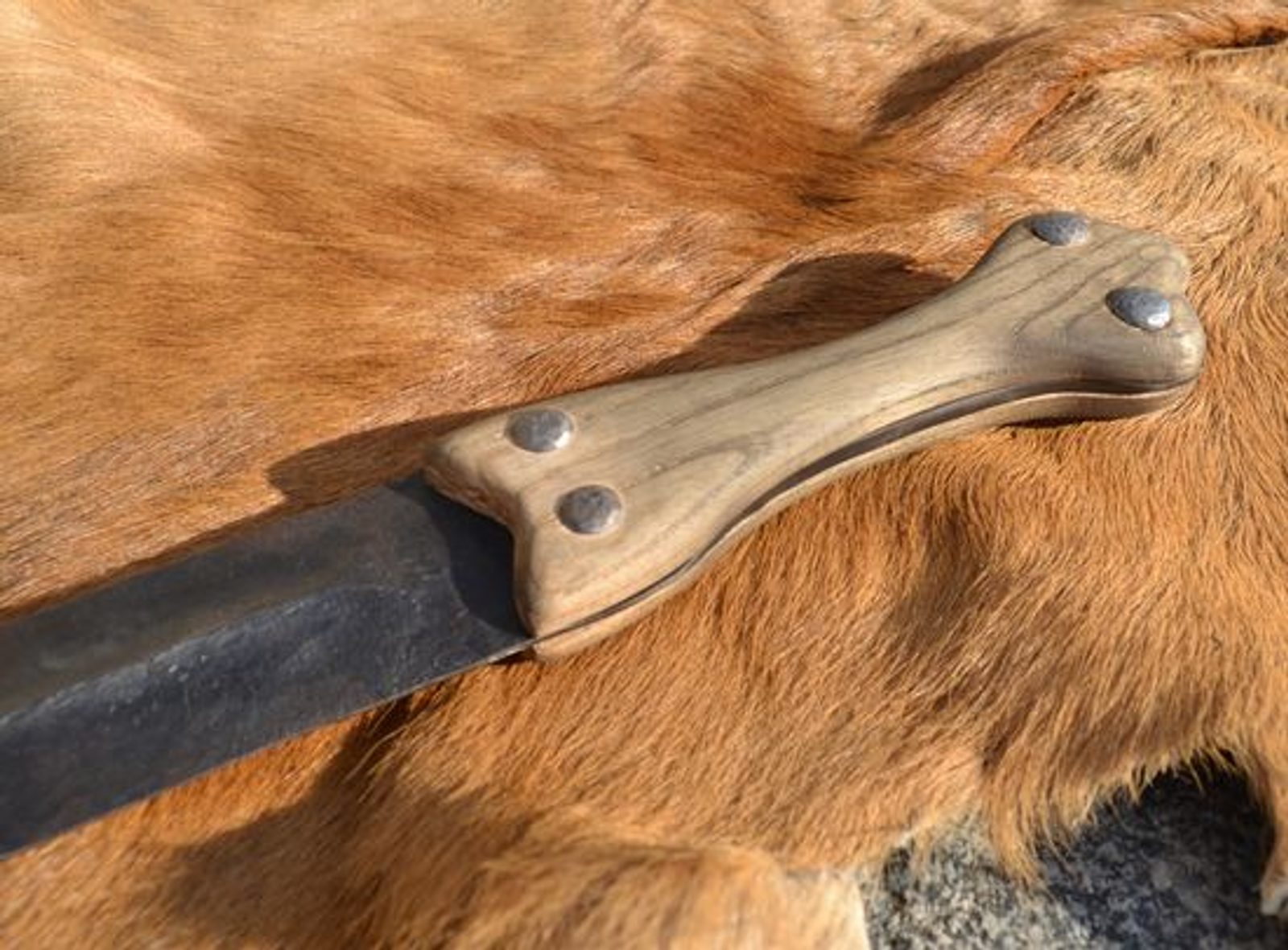 EXCALIBUR, hand forged and case hardened sword Wulflund