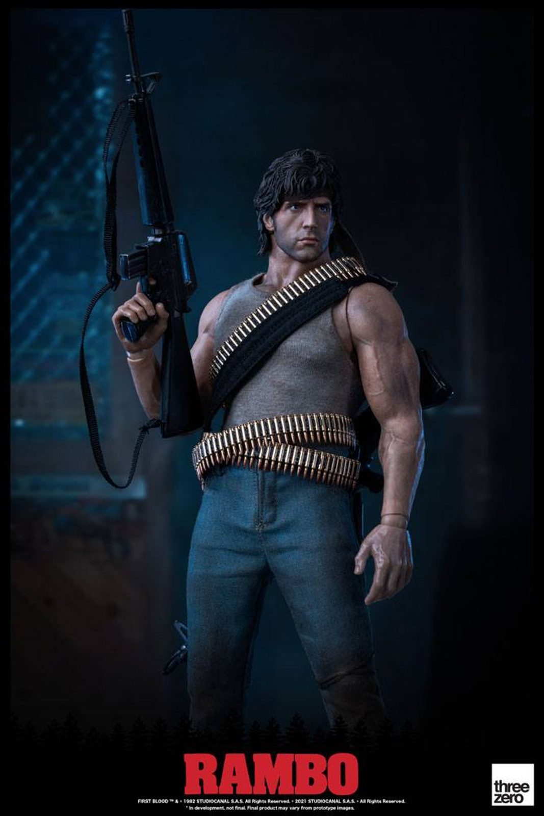 Rambo: First Blood Action Figure 1/6 John Rambo 30 cm Rambo Licensed ...