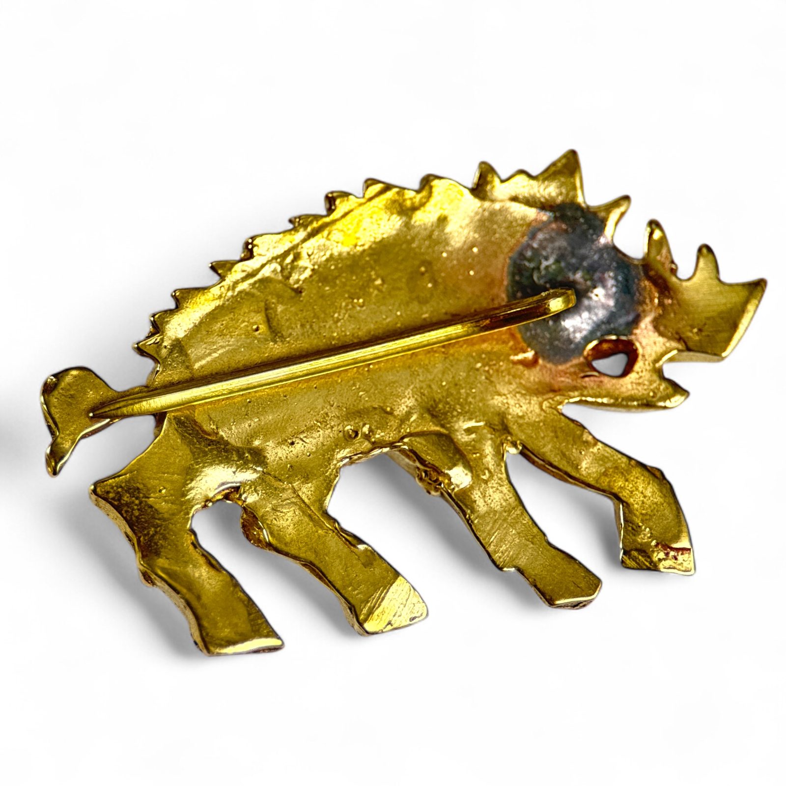Boar, medieval pilgrim badge Wulflund