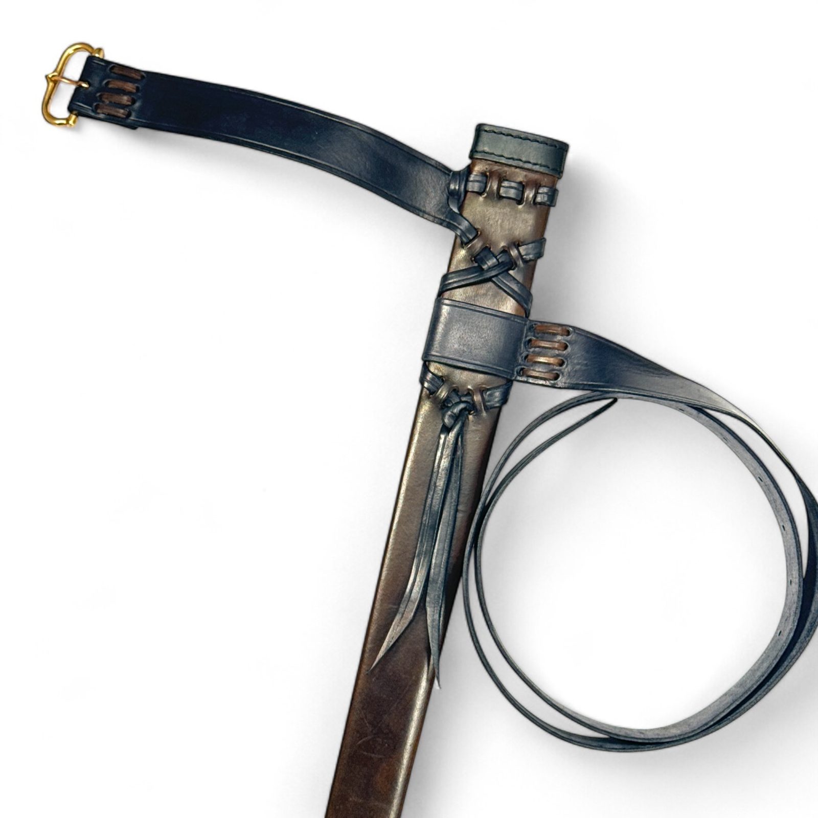 Leather scabbard for medieval sword Wulflund