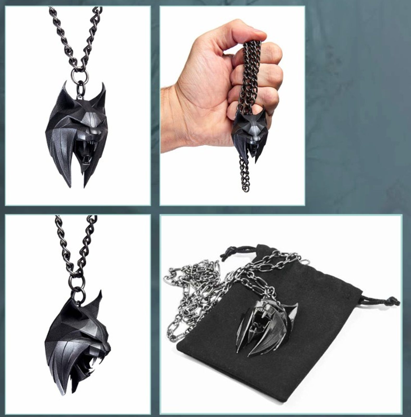 THE WITCHER IV, Lynx Medallion - pendant lynx Wulflund