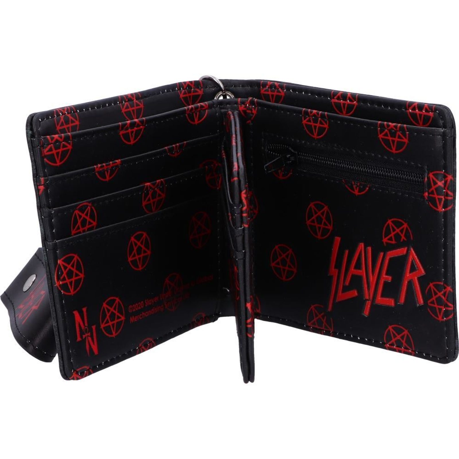 Slayer Wallet Officially Licensed Slayer Eagle Purse Geldbörsen Zubehör ...