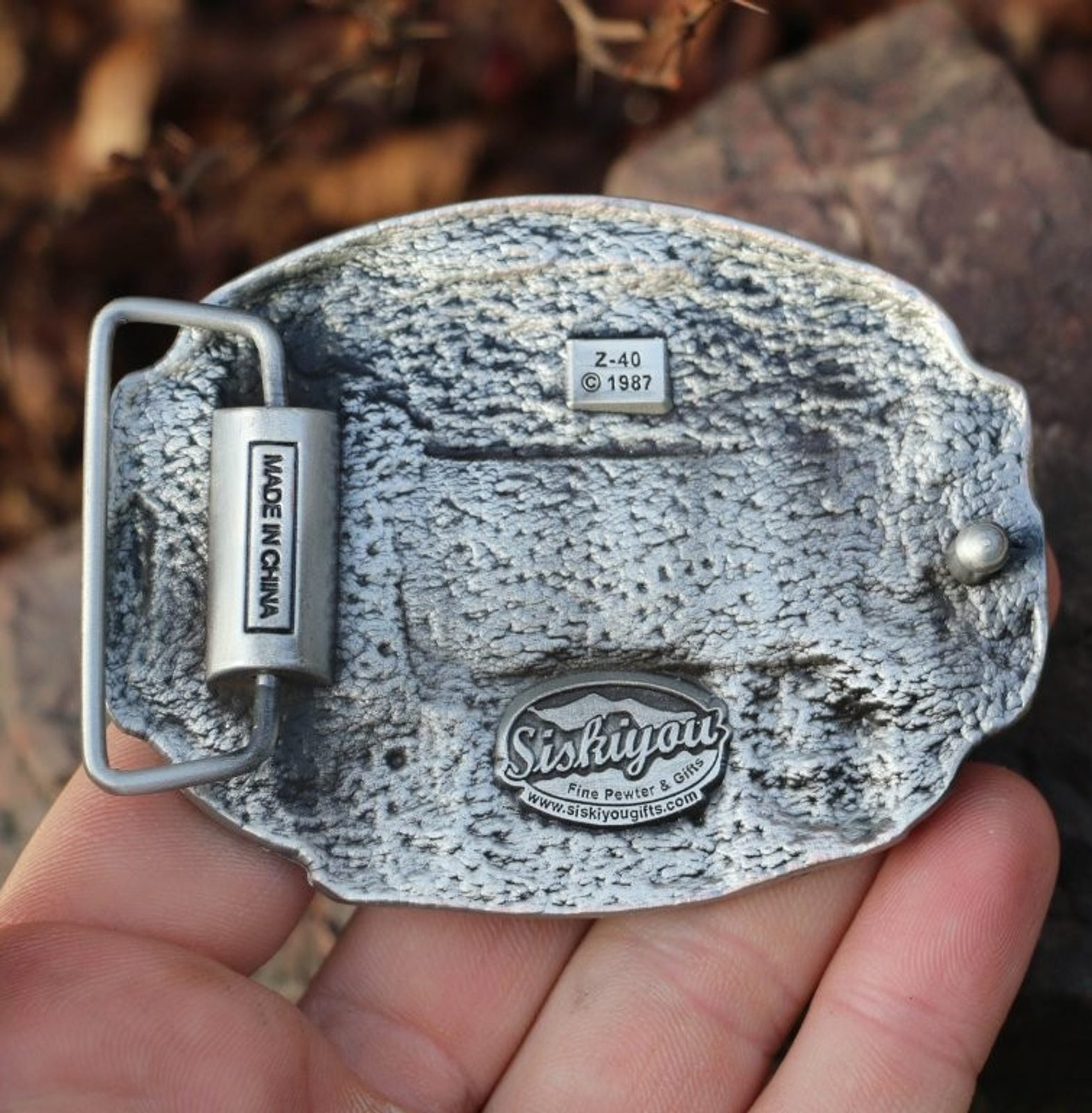 Electrician, belt buckle Wulflund