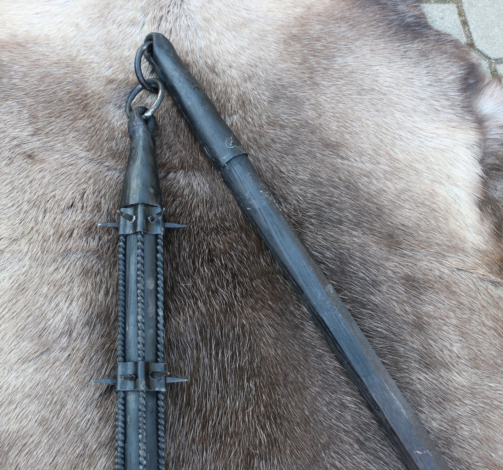 MILITARY FLAIL, Hussite wars, medieval weapon, replica, XV. century ...