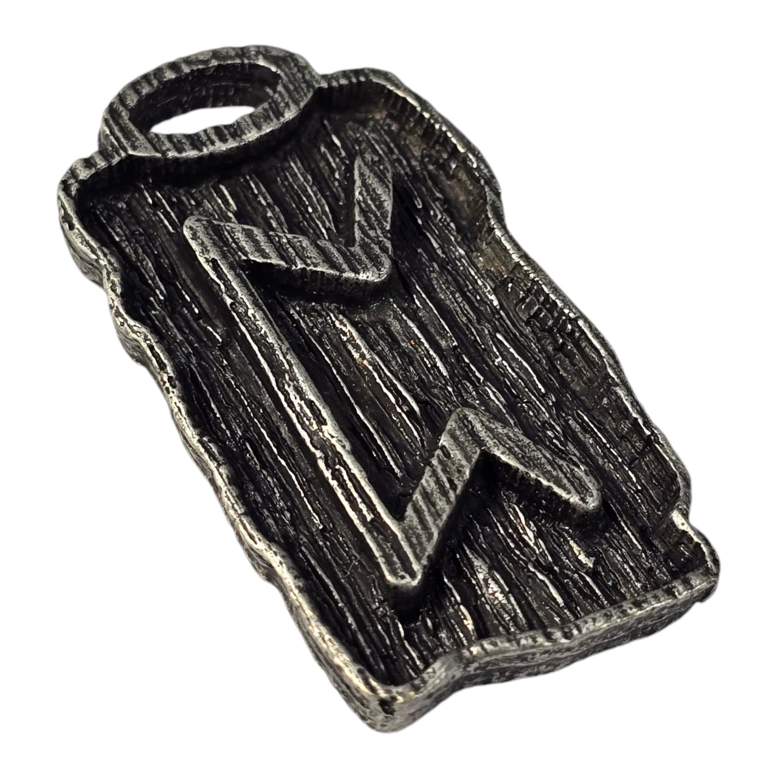PERTHRO - runic amulet, zinc Wulflund