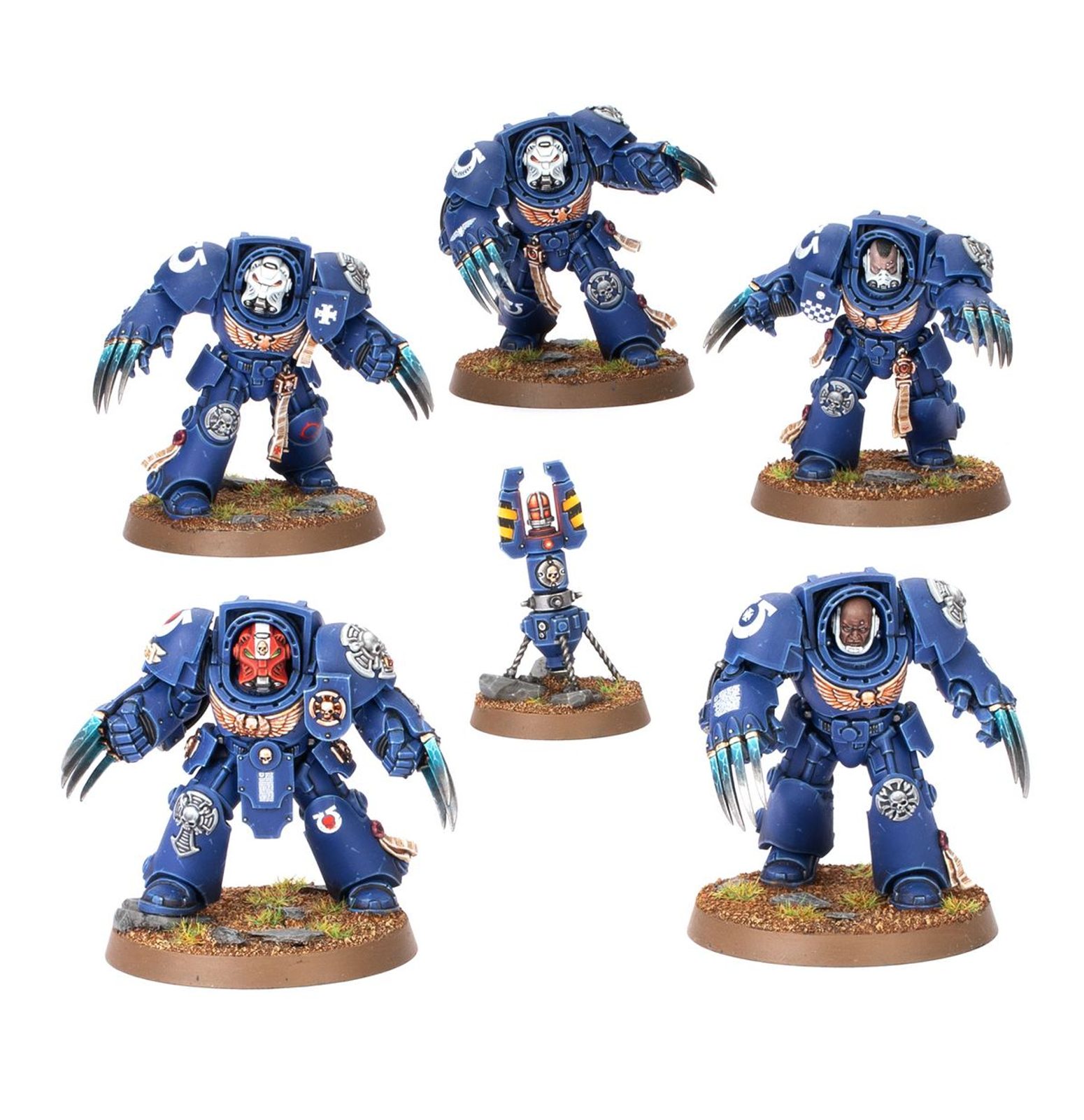 Warhammer 40k Space Marines Terminator Assault Squad Wulflund