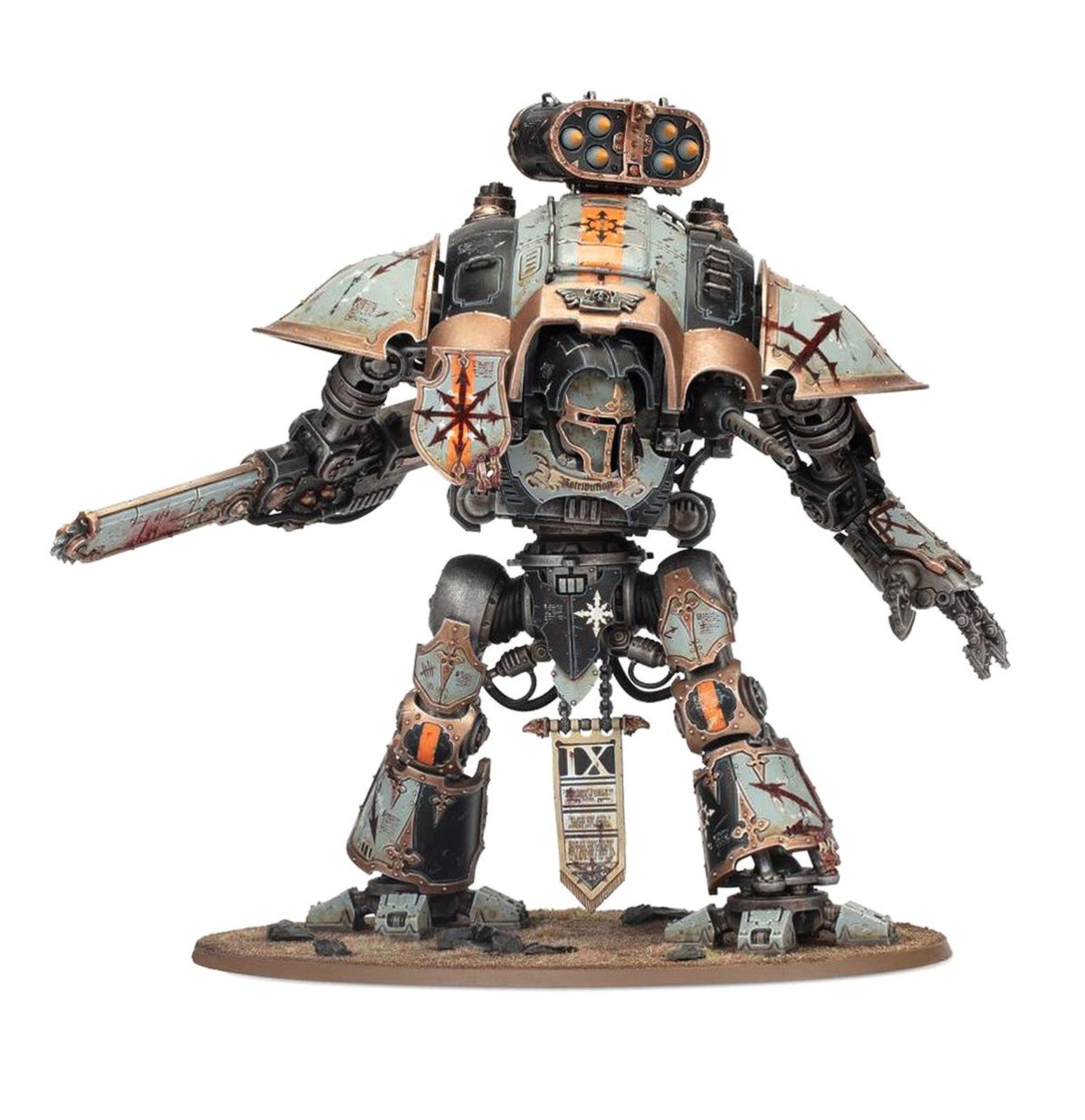 Warhammer 40k Imperial Knights - Knight Questoris Wulflund